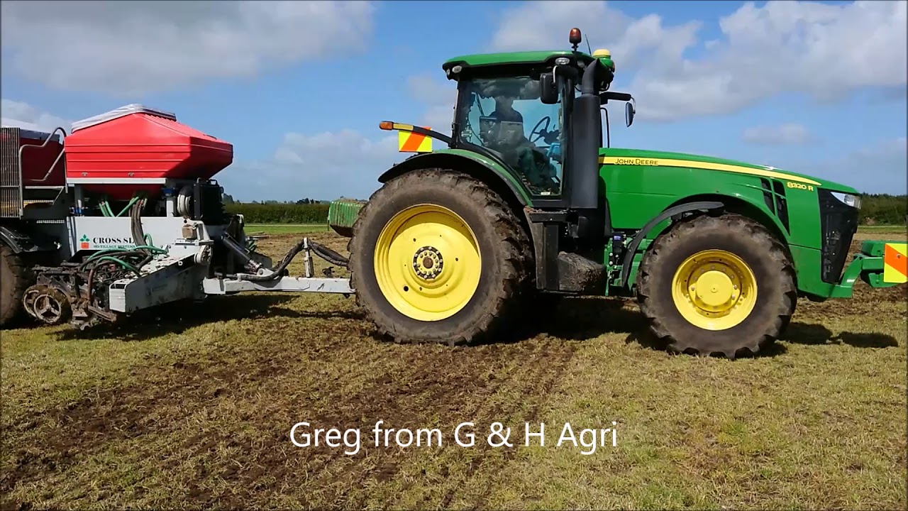 First Turnips in the ground - YouTube