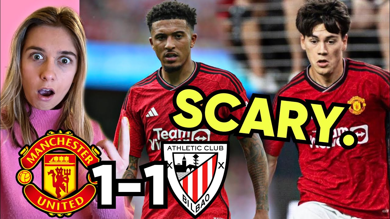 Man Utd 1-1 Athletic Bilbao: Pellistri Is Insane! Big Maguire Mistake: Pre-season Match Reaction ...