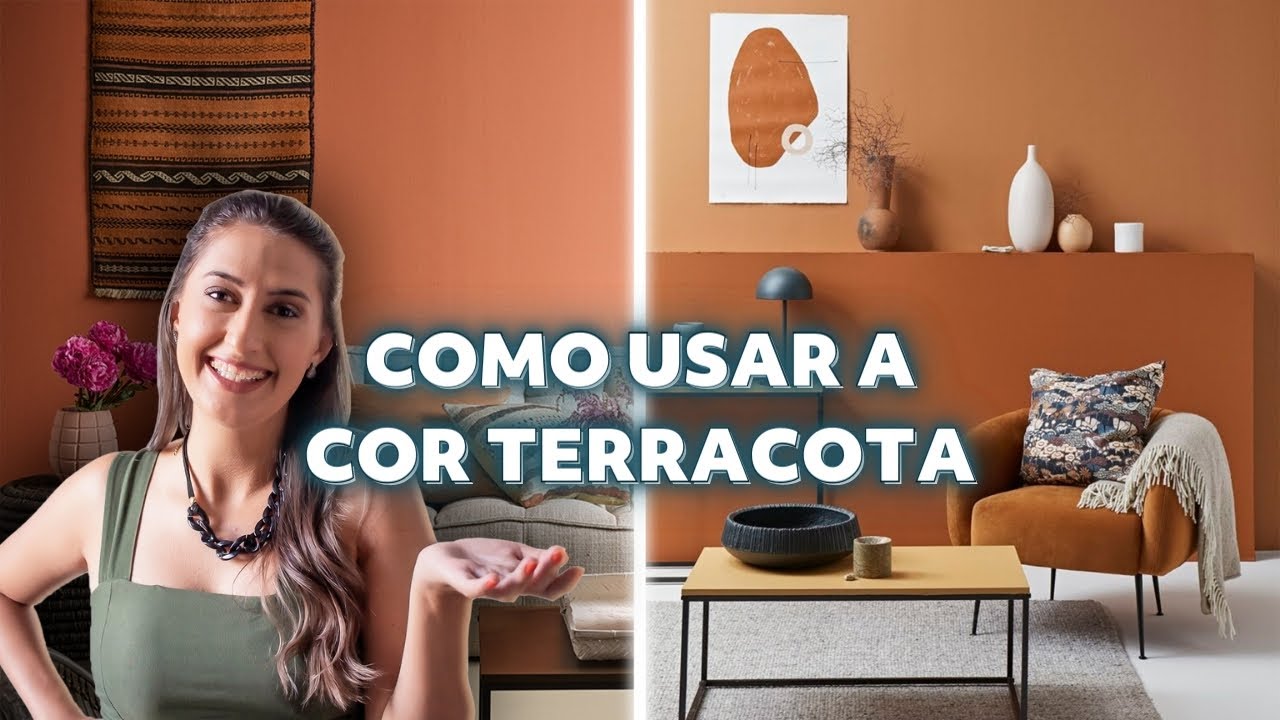 Como usar a COR TERRACOTA na Decoração - YouTube