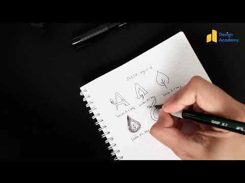 7 Membuat Sketsa Logo - YouTube