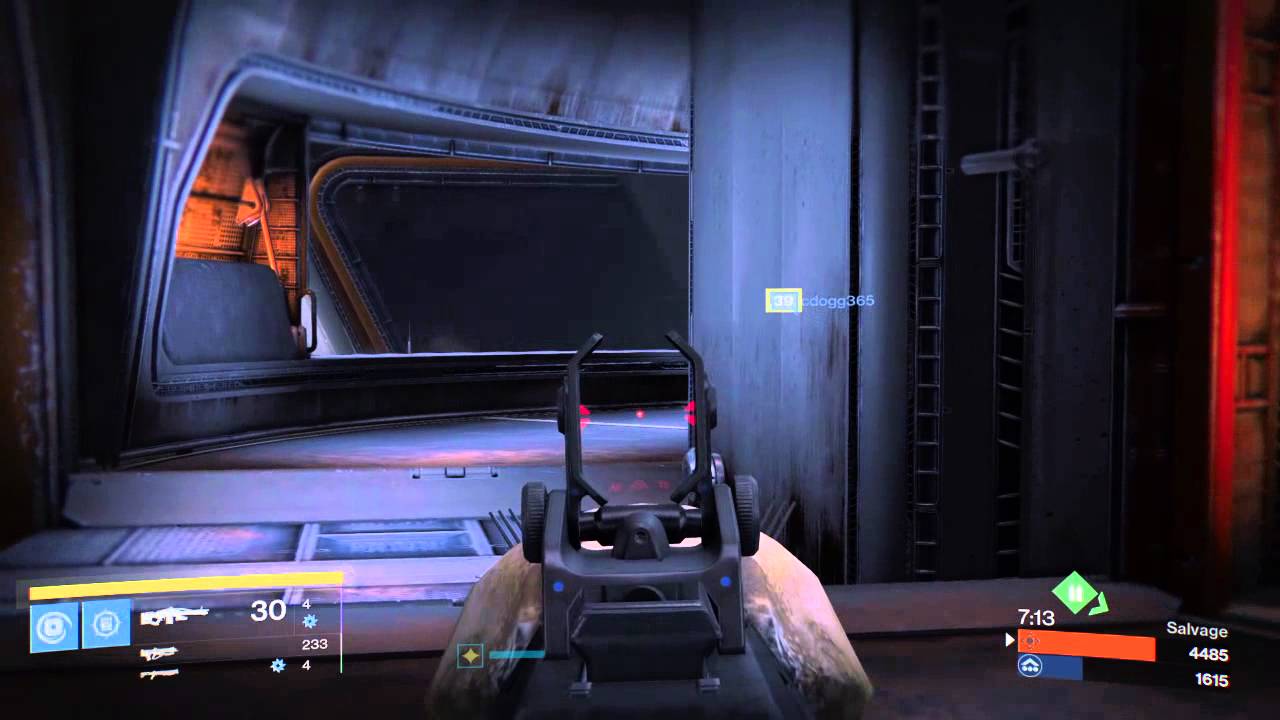 Destiny Baron's Ambition heavy machine gun gameplay - YouTube