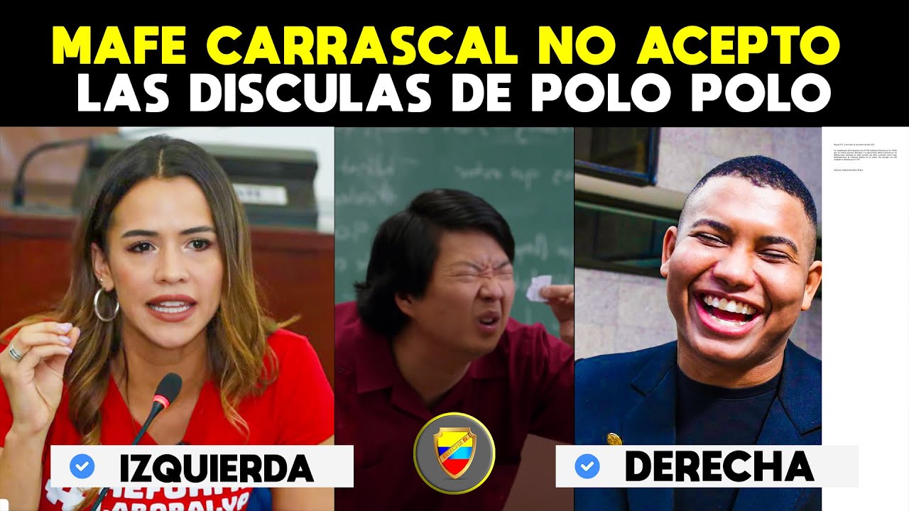 en letra chiquita y en pocos renglones POLO POLO le pido disculpas a ...