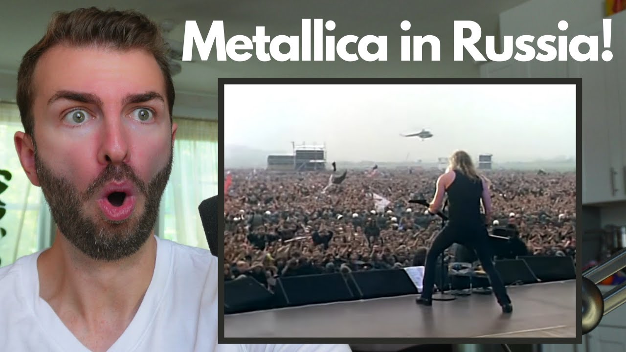 First Time Hearing | Metallica - Enter Sandman Live Moscow 1991| - YouTube