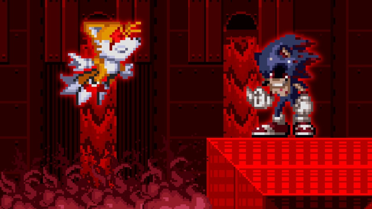 Sonic.exe: The Wrath on Mobius [Tails Demo] - Full Gameplay + Extras ...