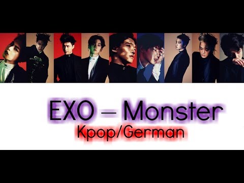 EXO - Monster (Color Coded Lyrics Han/Rom/German/Deutsch)