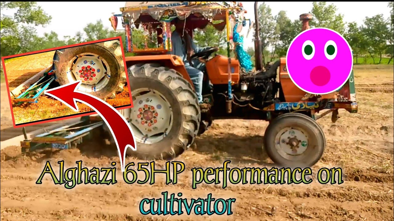 New Holland Alghazi 65hp on cultivator || ghazi tractor ki cultivator ...