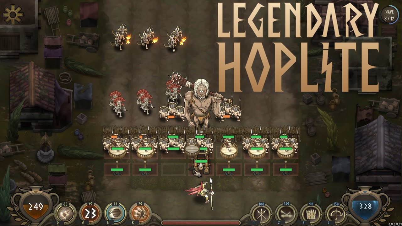 Legendary Hoplite: Ajax Trial - gameplay - YouTube