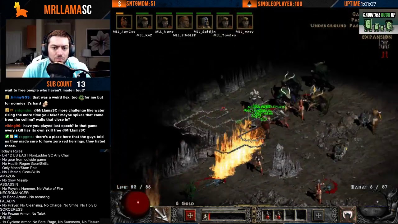 Diablo 2 - 4v4 ARENA TEAM DUEL LEAGUE FIGHTS!!! !arena - YouTube