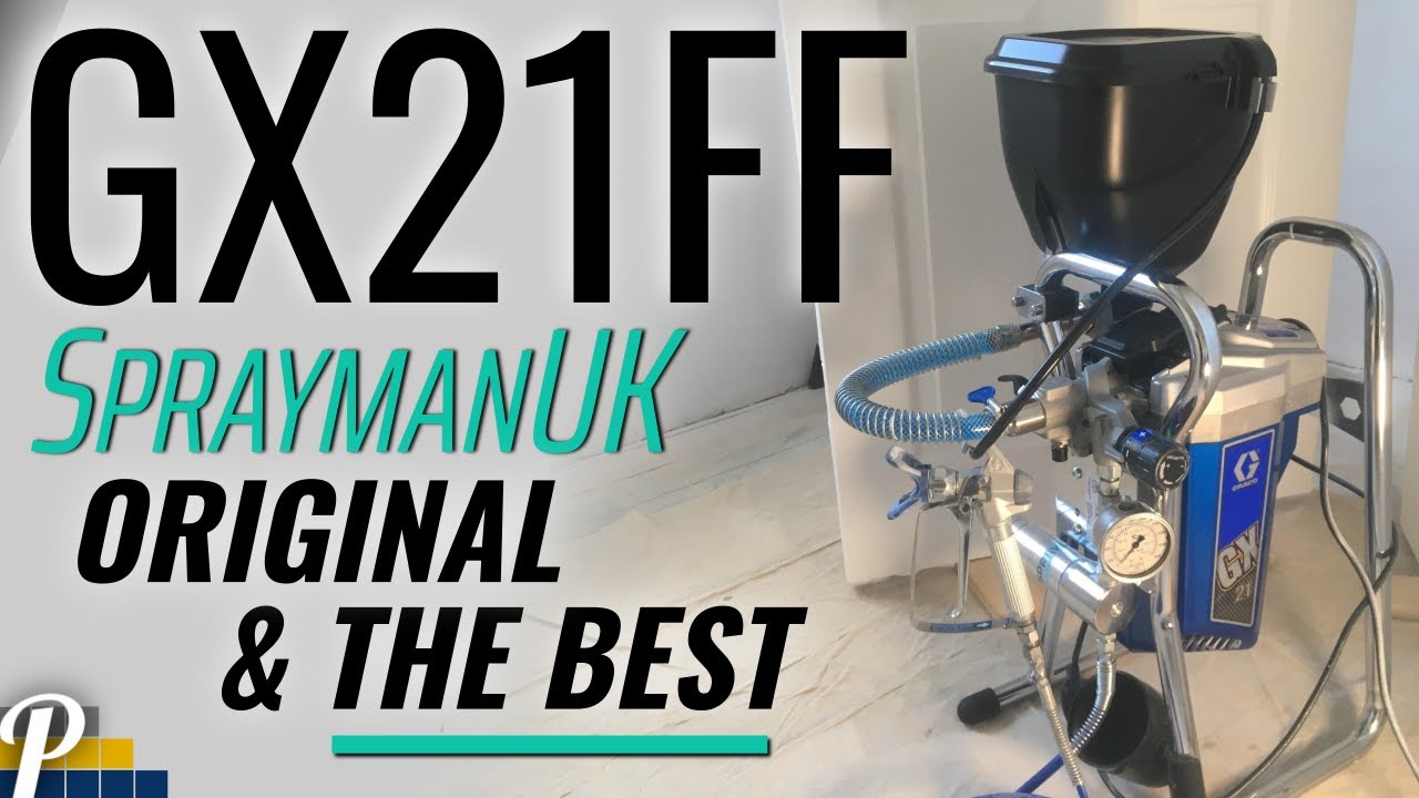 GX21FF Conversion. Installing a Graco Airless Finishing Kit (Hopper Kit ...