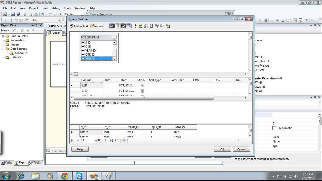 SSRS EXPRESSIONS - YouTube