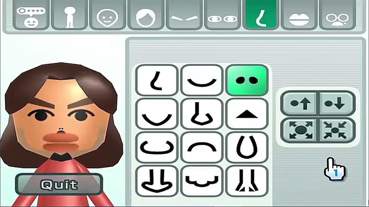 how to make the mii part 7 - YouTube