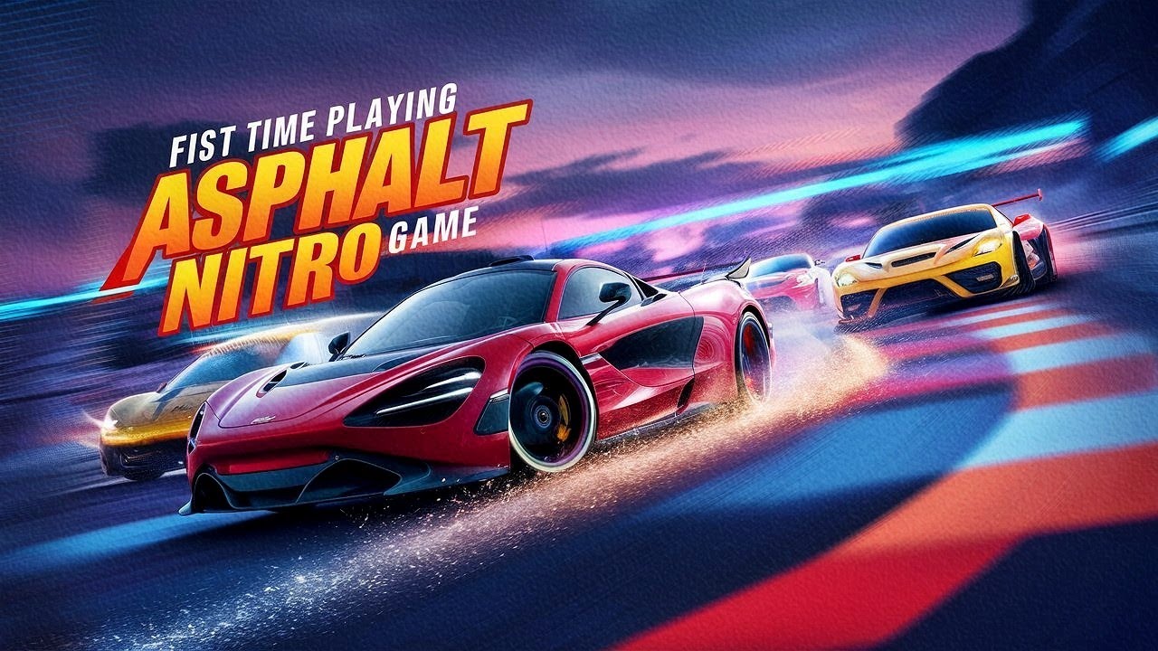 Frist Time playing🎮 Asphalt Nitro Game #asphalt #nitro #NMKTGamimg ...