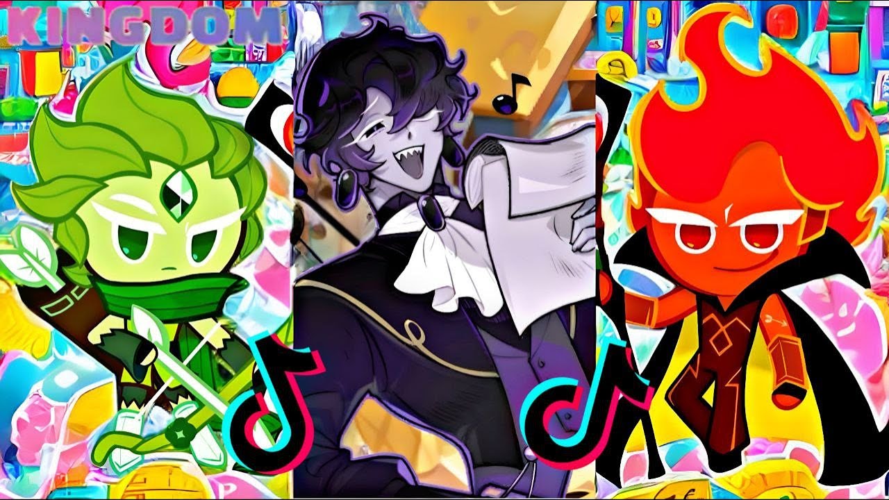 Cookierun Kingdom - TikTok's Compilation | Shadow Milk Cookie Watches ...