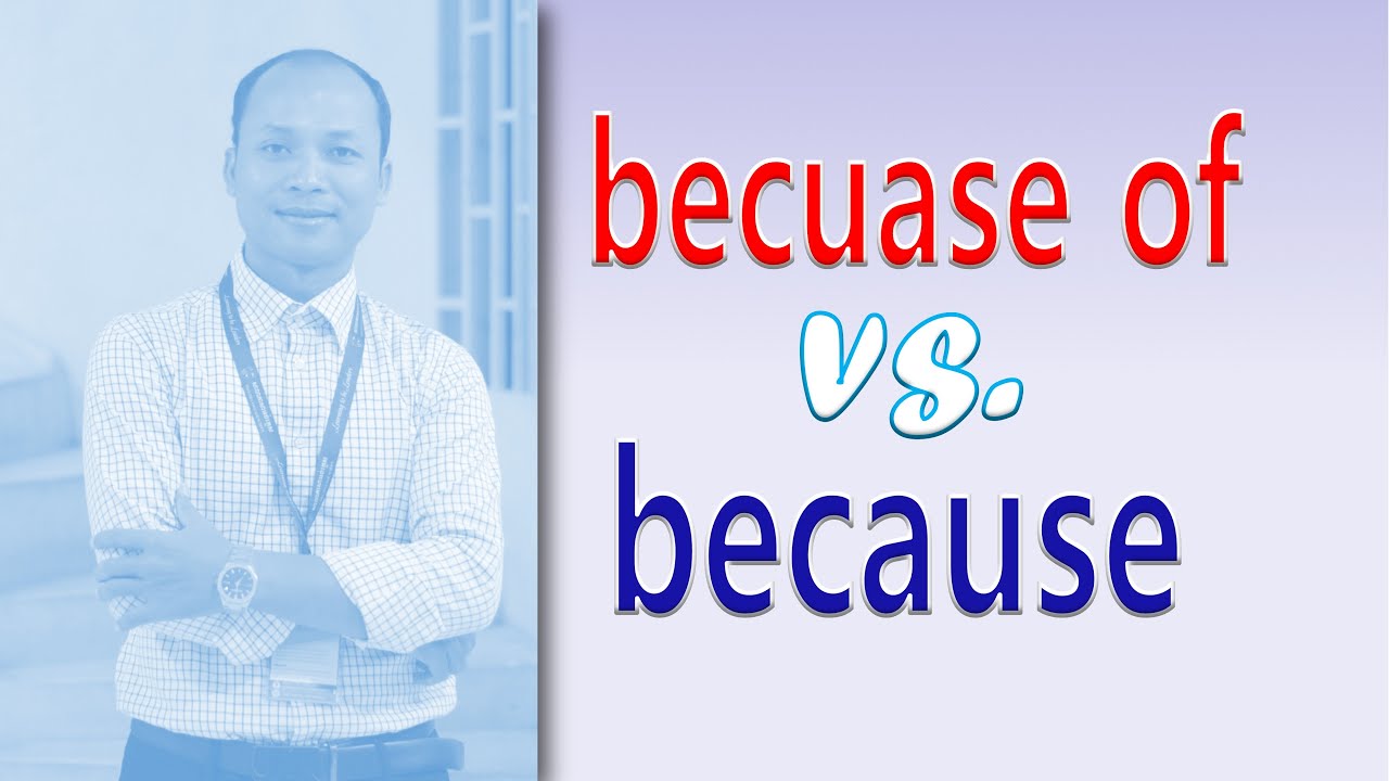Because of or because?|eLearnEngTips - YouTube