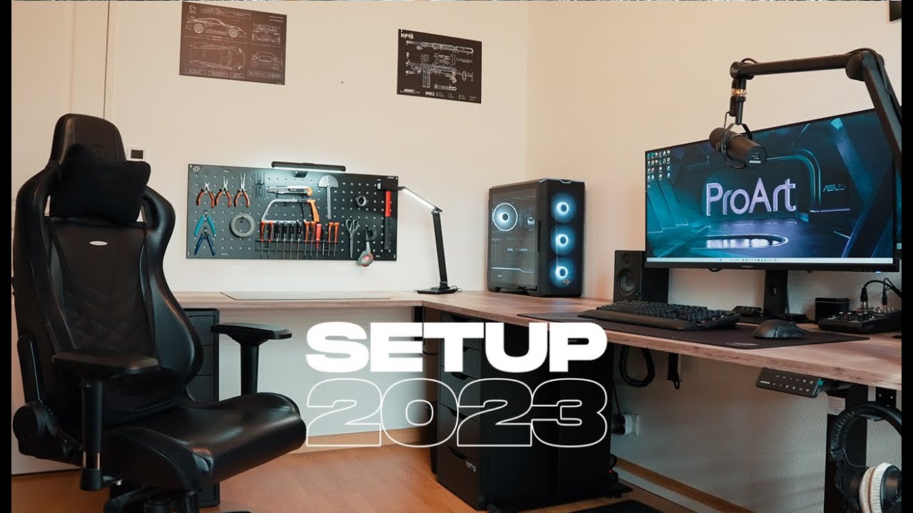 Mon SETUP 2023 | Gaming & Editing 8K | RTX 4090 - 13900k - Monitor 40 ...