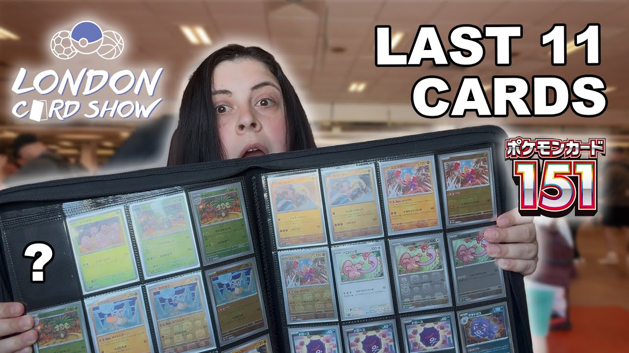 Hunting Japanese 151 Cards at the London Card Show + Meeting Veronica ...