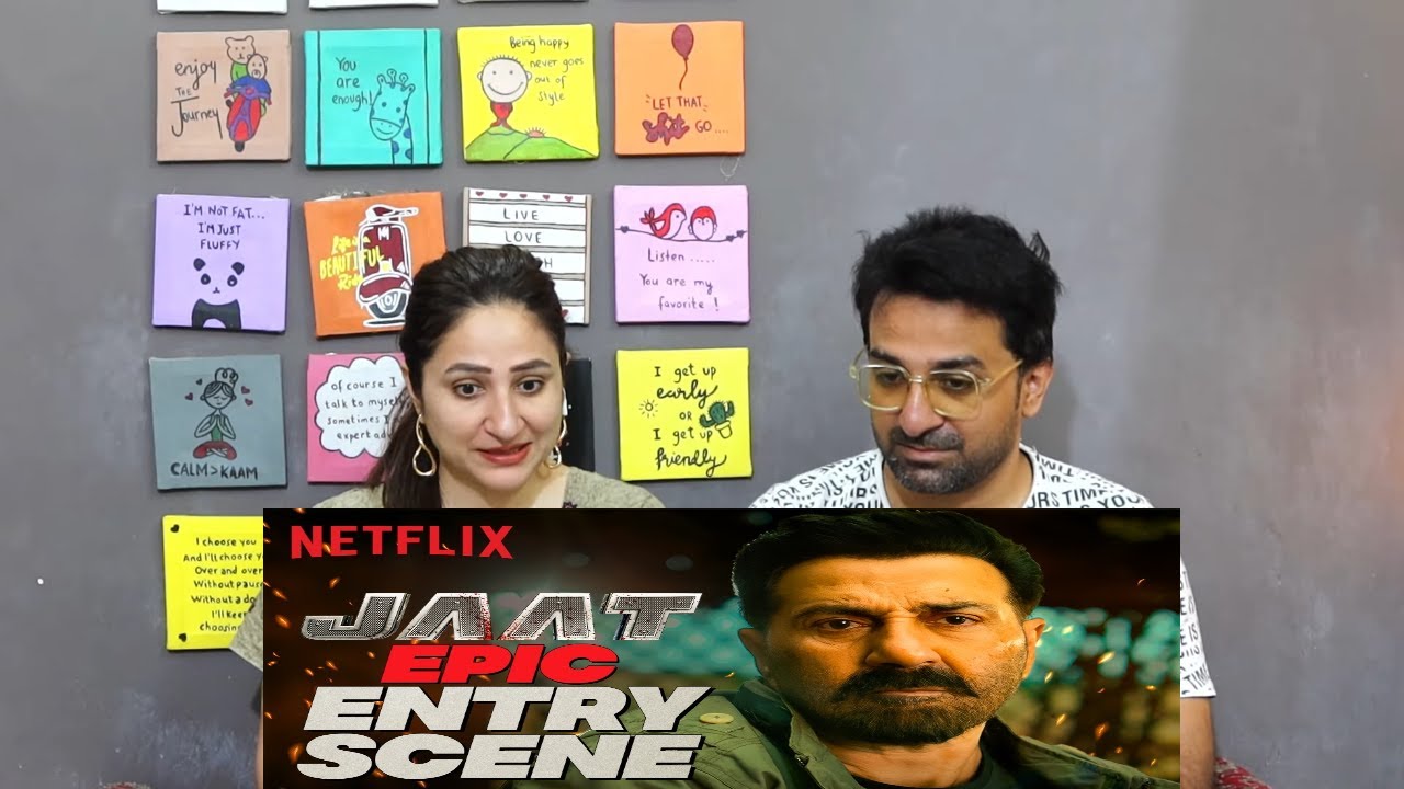 Pak Reacts Sunny Deol's MASSIEST Entry Scene in JAAT | Netflix India ...