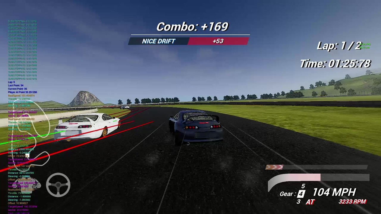 AKD Racing Alpha AI / Self Driving Car Test 2 (Unreal Engine Racing ...