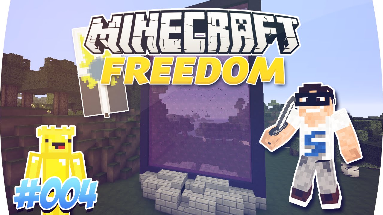 Minecraft: Freedom #004 [Deutsch] [HD] - Zukunftspläne und Fortschritte ...