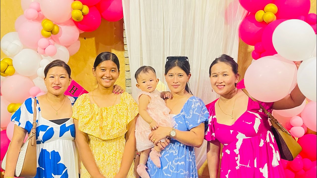 My Daughter’s 1st Birthday Video || Late Post || Happy Birthday My ...