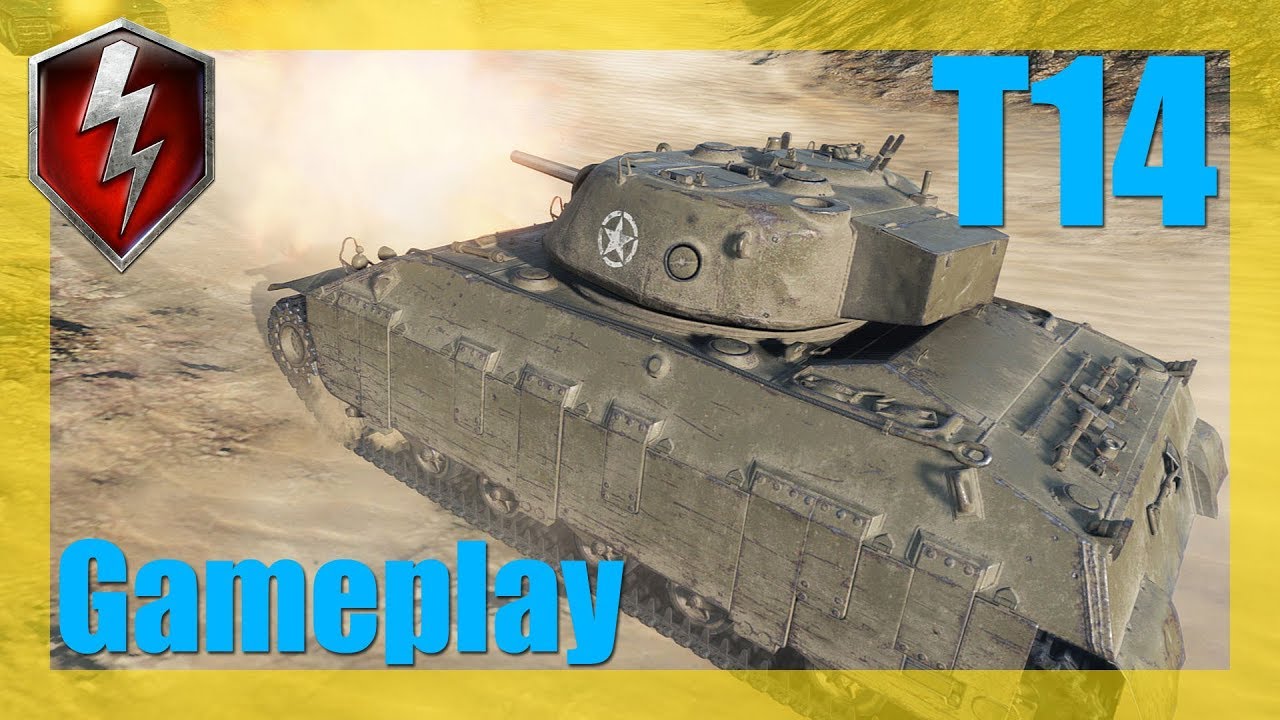 World of Tanks: Blitz | T14 Assault Tank (Premium Tank) | #2 - YouTube