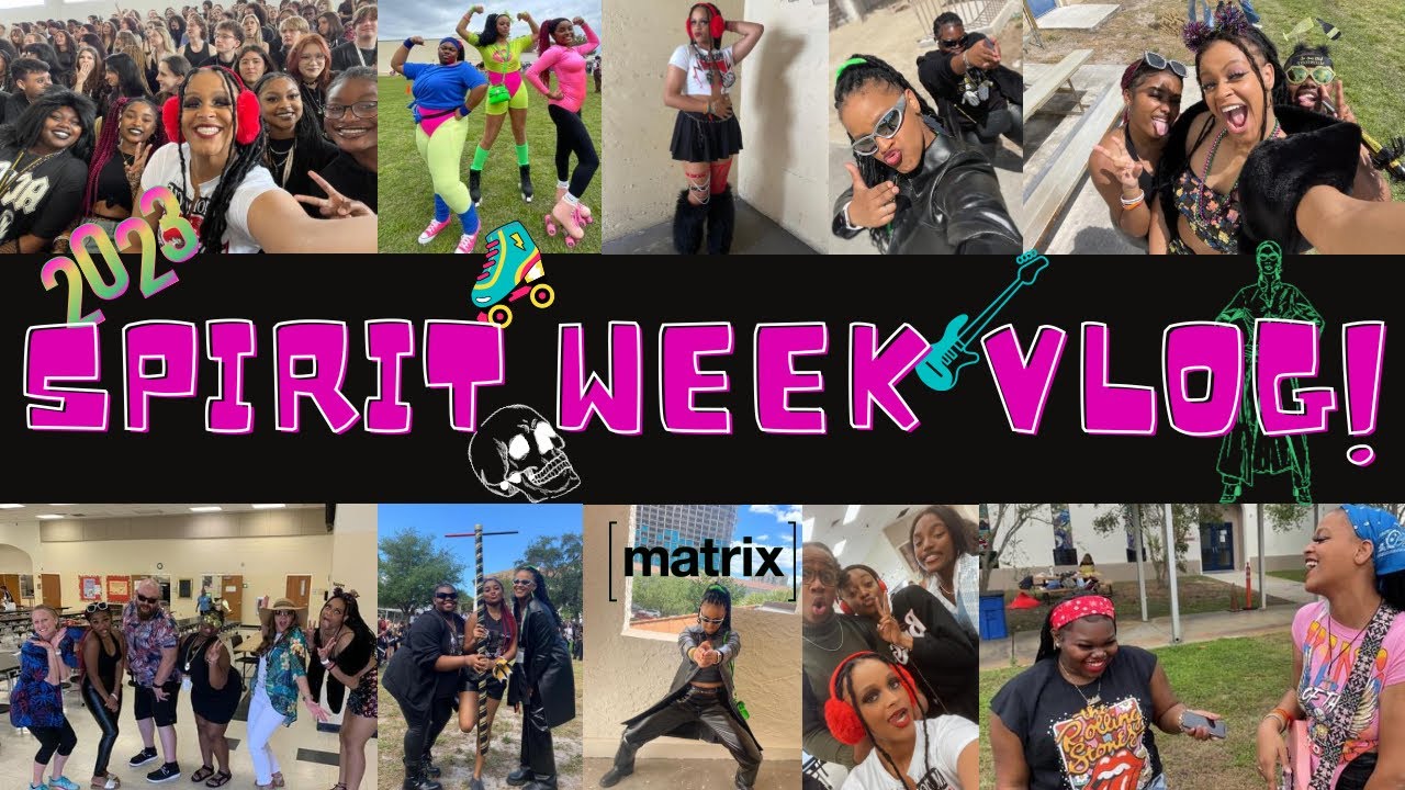 A Week in My Life: Spirit Week Edition!!! - YouTube