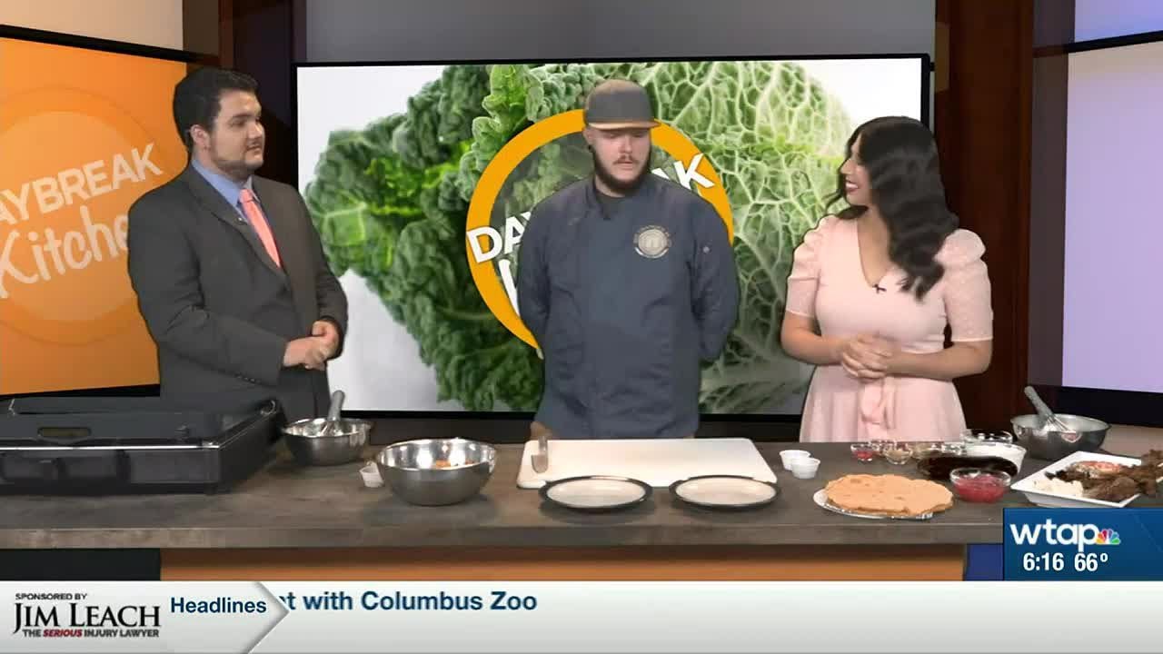 Daybreak Kitchen: Daybreak Kitchen: Chicken Gyros Part 1 - YouTube