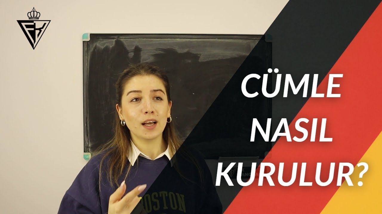 CÜMLE NASIL KURULUR? | SIFIRDAN ALMANCA DERS #12 - YouTube