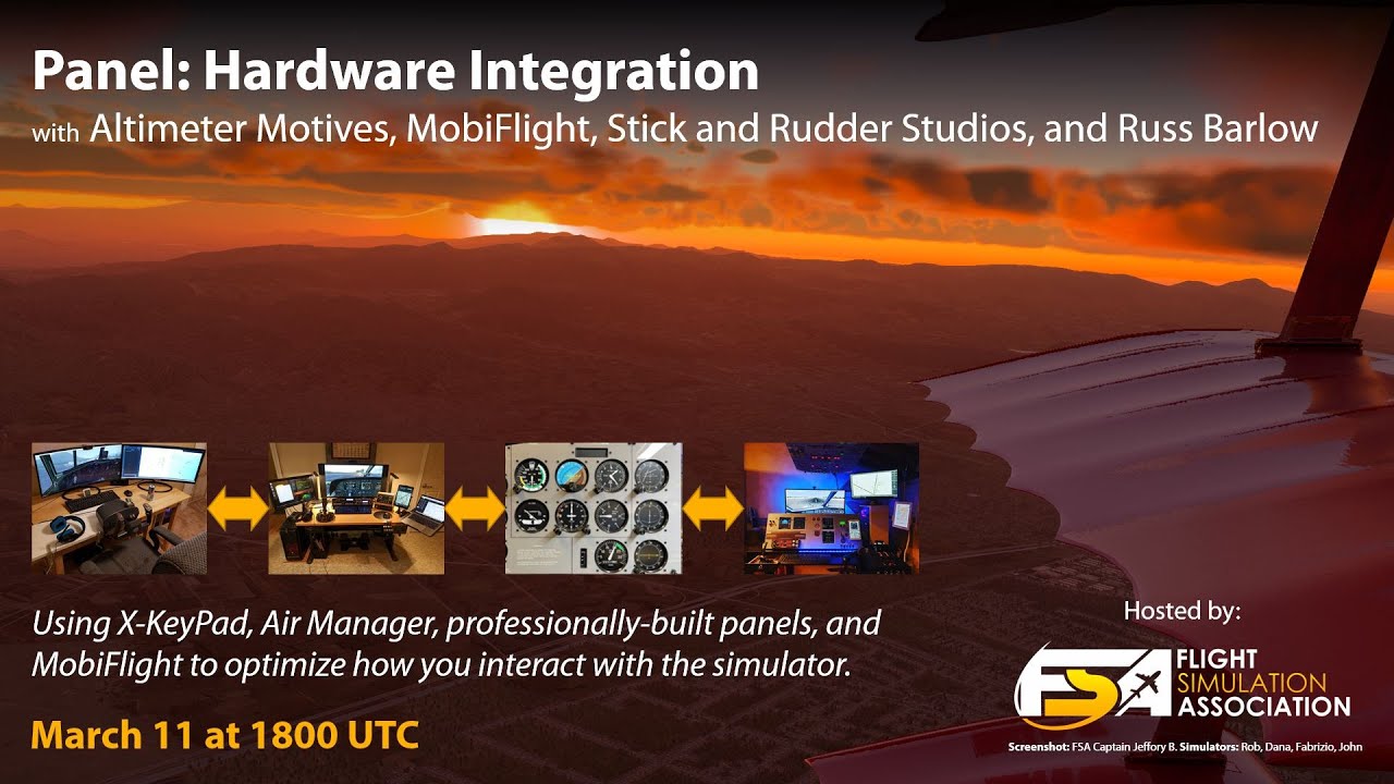 MobiFlight Live - FSA Panel - 11 March 2023 - YouTube