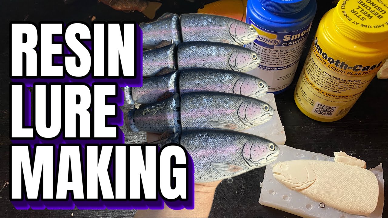 I WISH I KNEW! Tips & Tricks for Resin Fishing Lure making - YouTube