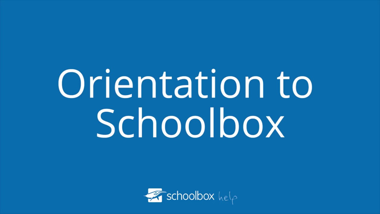 Orientation to Schoolbox Learning Management System and School Portal ...