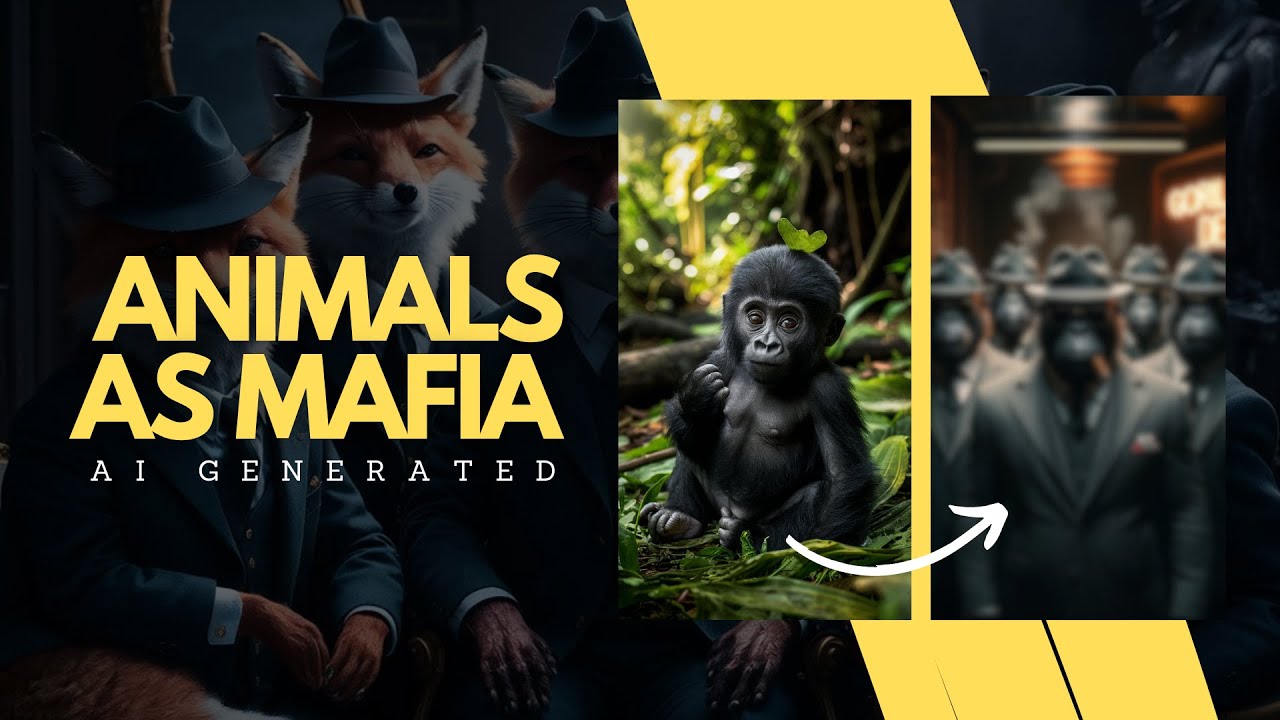 I Asked AI to draw animals as Mafia! - YouTube
