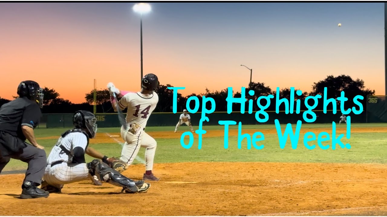 Highlights of the Week! Homers and Big Hits - YouTube