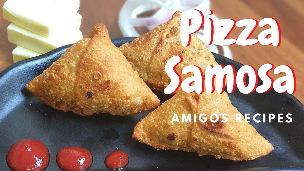 Pizza samosa Recipe | Quick less ingredients Recipe | Fusion Recipe ...