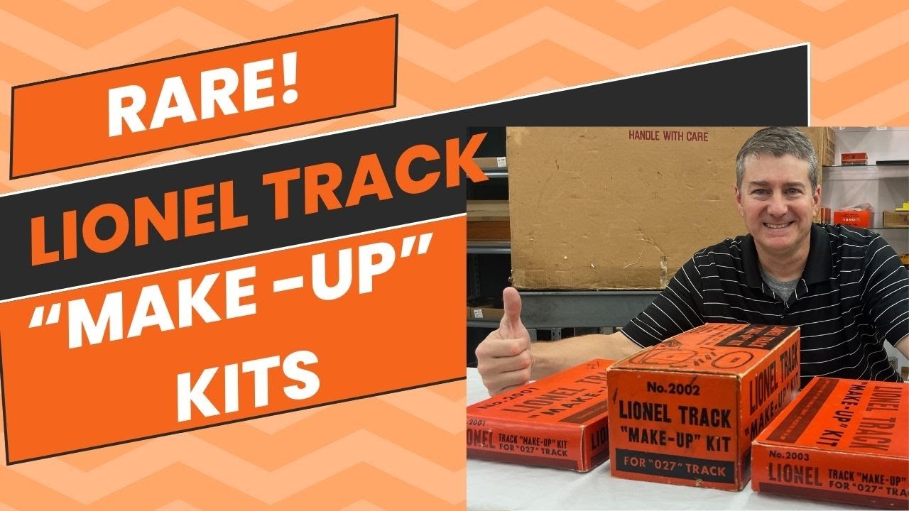 Rare Lionel Trains Track "Make up" Kits from 1963. ALL 3! - YouTube