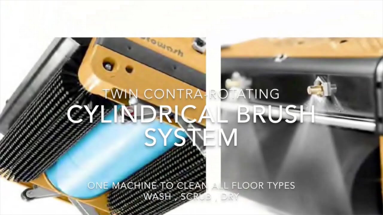 Rotowash - One machine to Clean Any Floor - YouTube