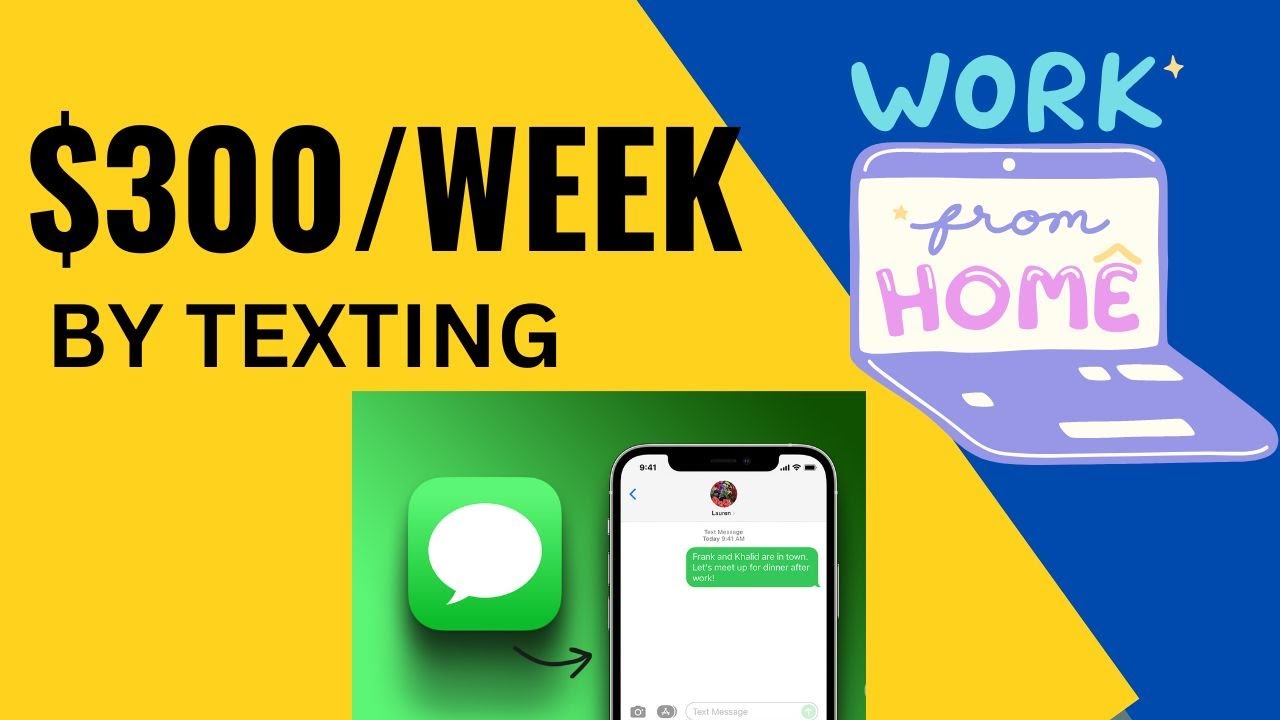 How to Make Money By Texting |Make Money By Texting Online Online| Work ...