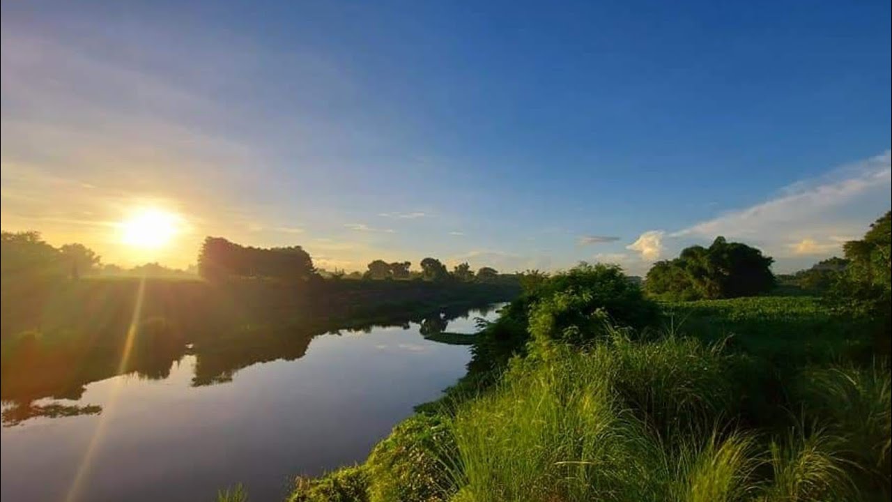 Drone DIKE ANGALACAN RIVER view - YouTube