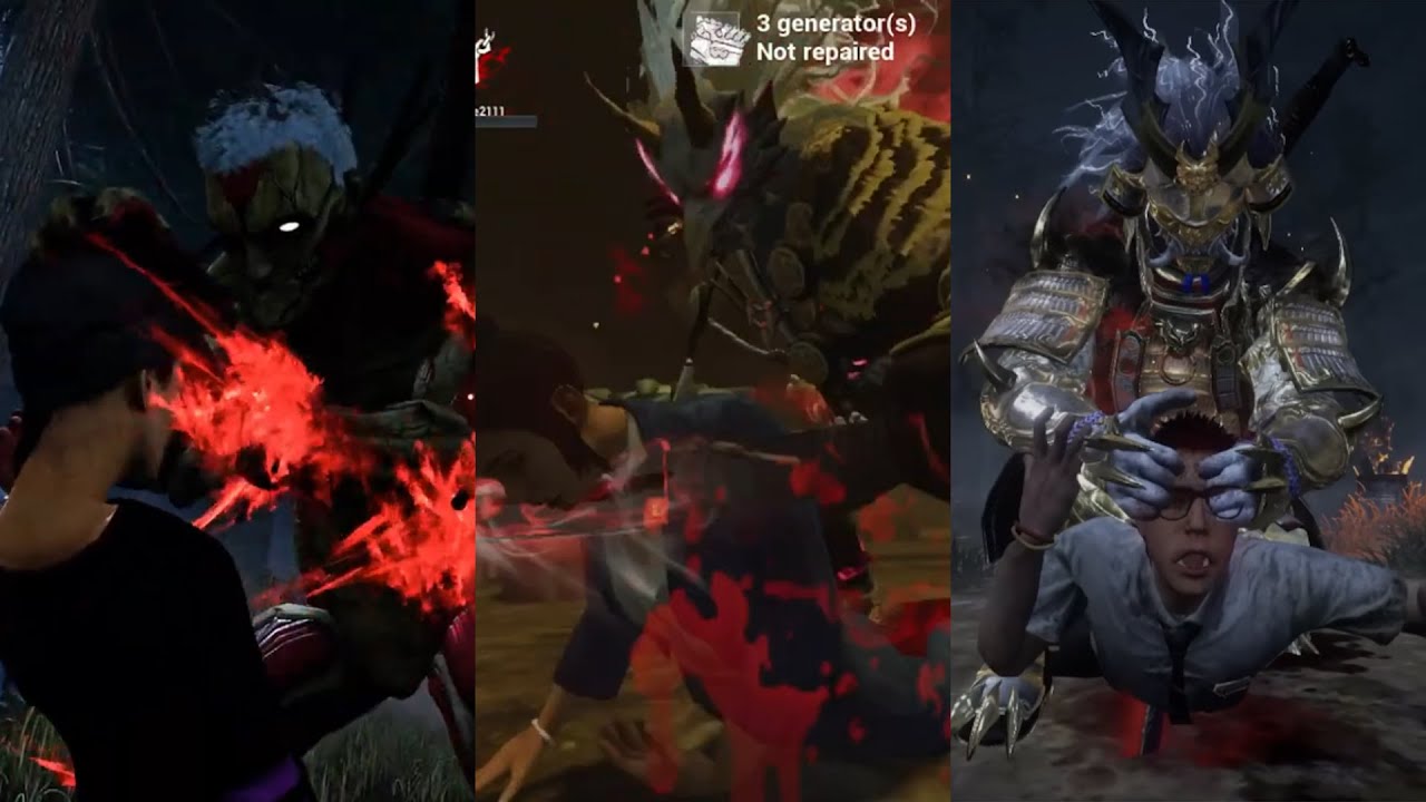 All 3 Oni New Mori Comparisons! - Dead By Daylight (Updated) - YouTube