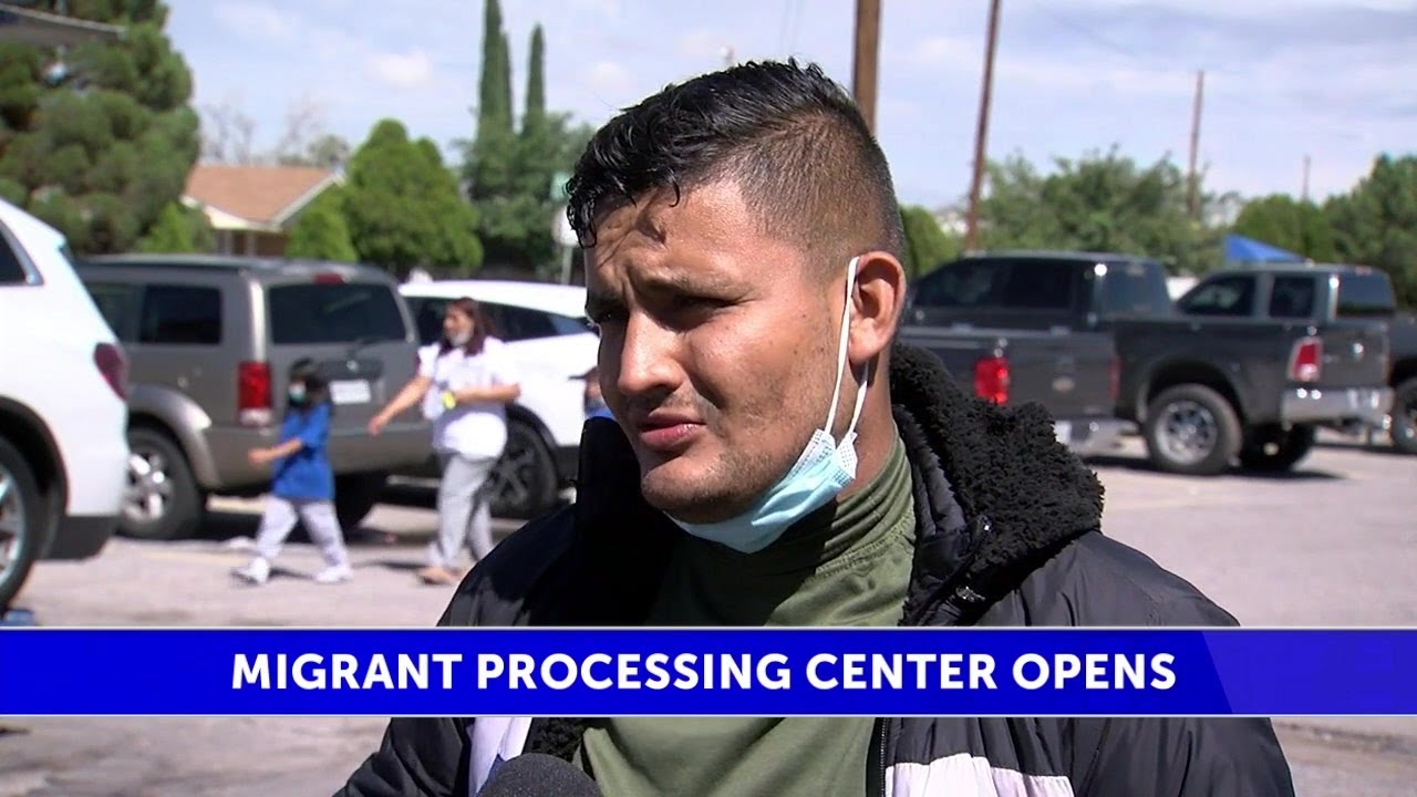 County of El Paso migrant processing center opens Monday - YouTube