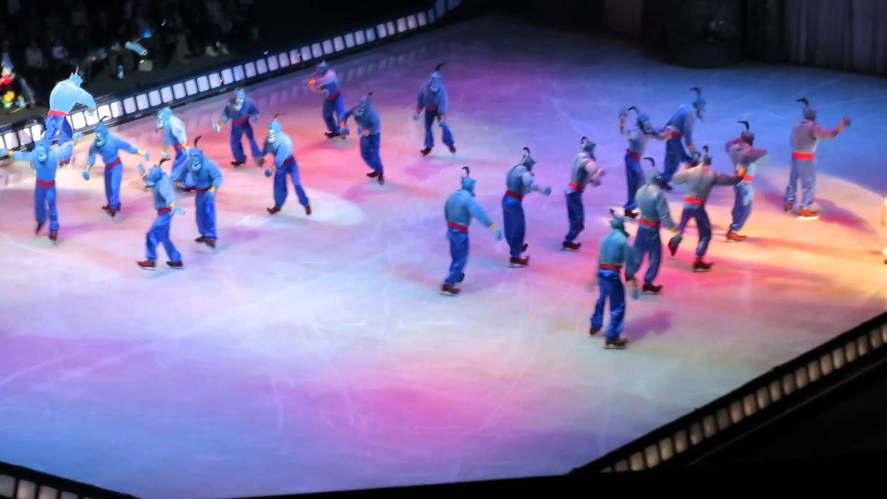 Disney On Ice - Entrance & Aladdin Show - YouTube