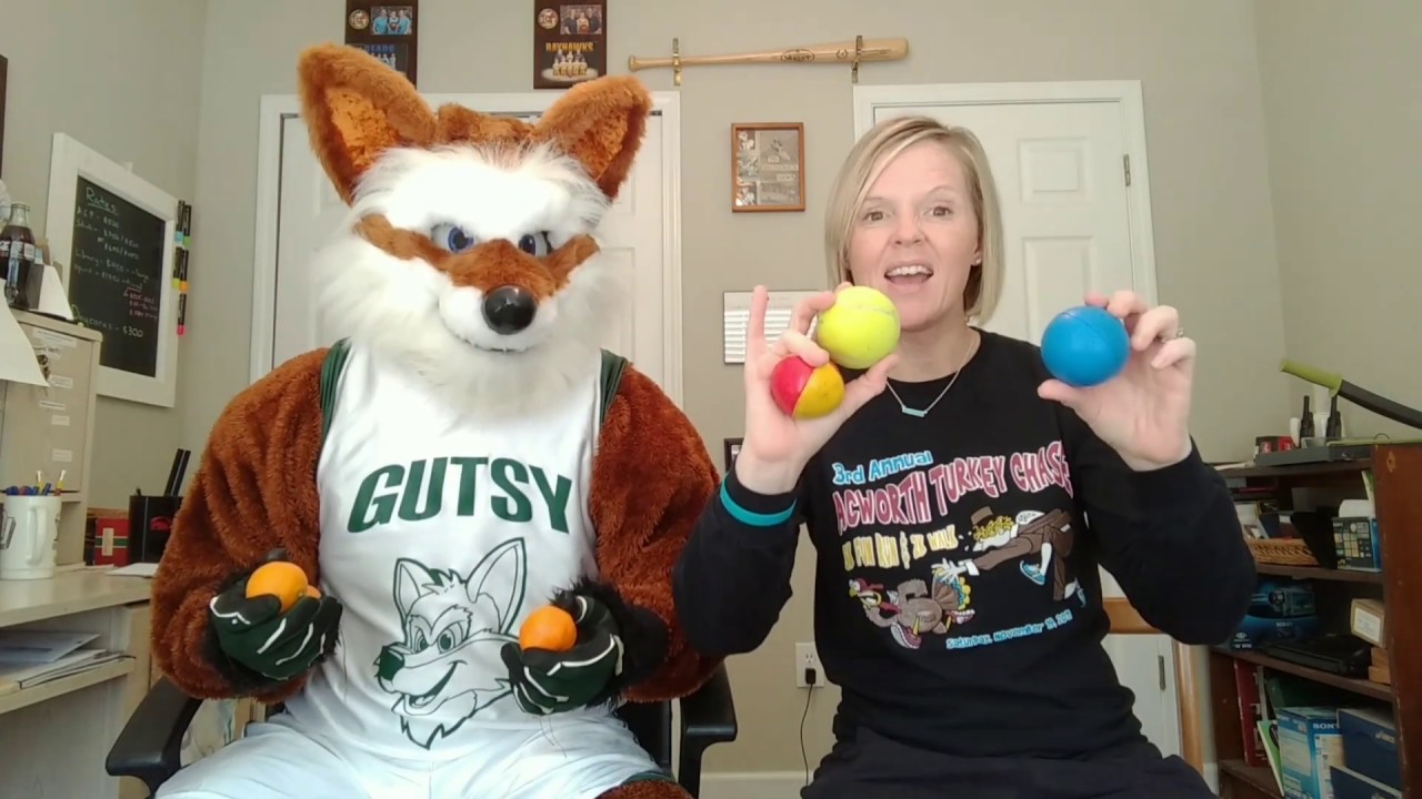 Juggling from Gutsy and Connie the Fox-keeper - YouTube