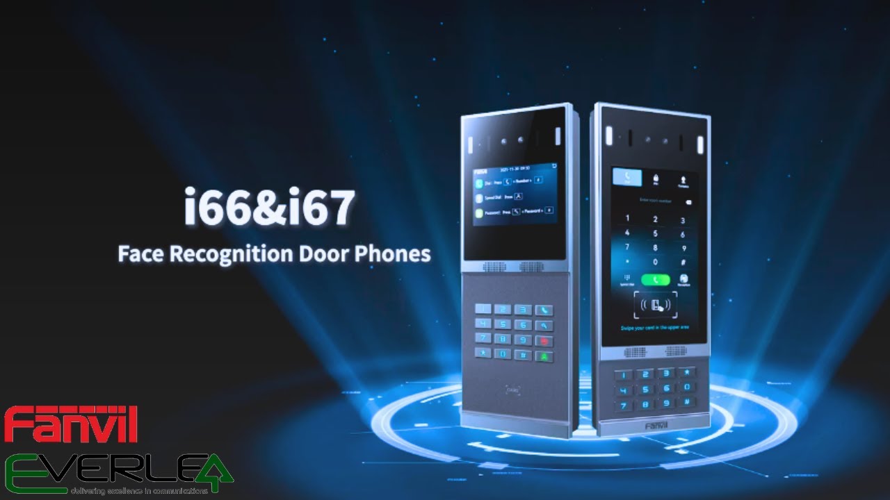 Fanvil i66 i67 Face Recognition Door Phone - YouTube