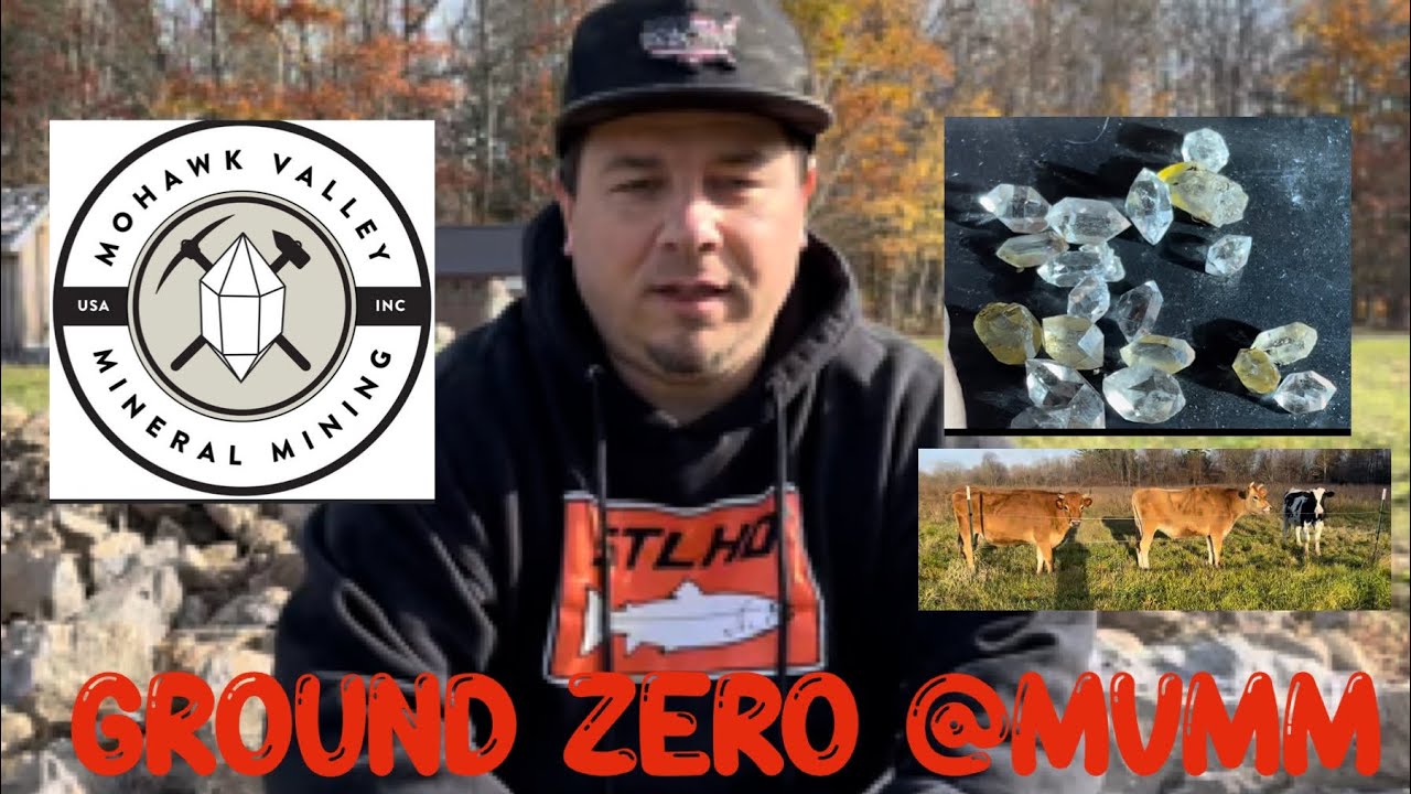 Epic Finds 💎Exploring the new Ground Zero pit at Mohawk Valley Mineral ...