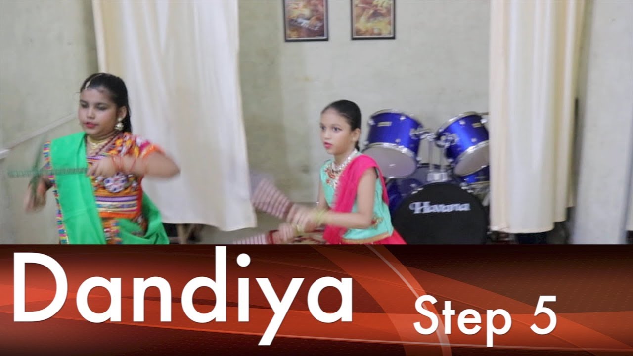 Basic Easy Dandiya Step 5 For Beginners || D Minors || Navaratre ...
