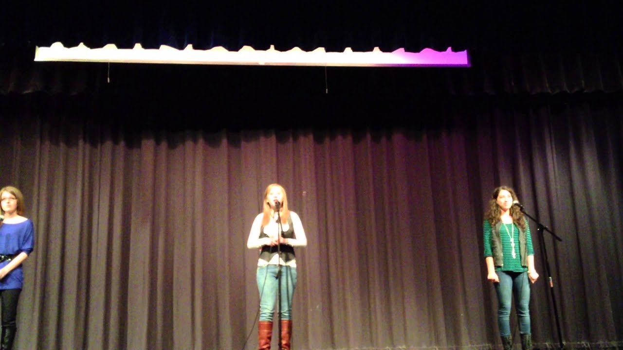 High School Singing Performance - YouTube