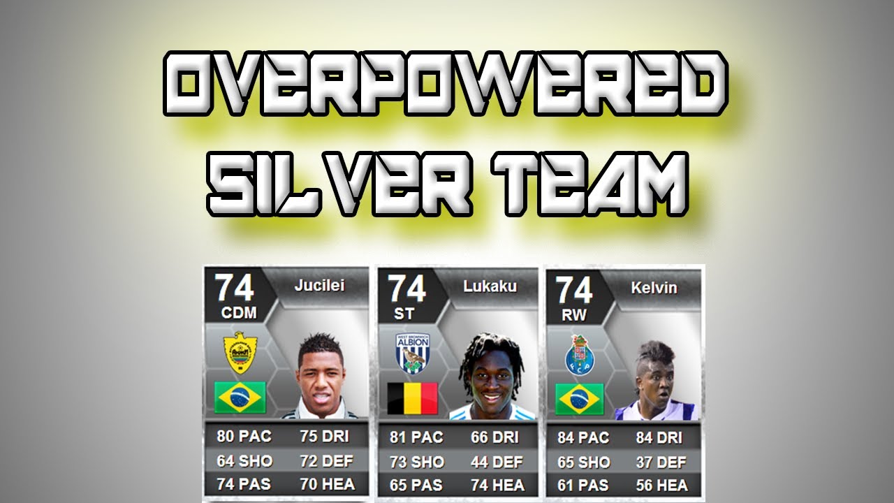 FIFA 13 Ultimate Team | POSSIBLY THE MOST OVERPOWERED SILVER TEAM EVER ...