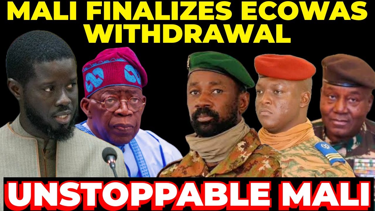 MALI FINALLY BEGINS ECOWAS WITHDRAWAL | SEPARATION PROCEDURES INITIATED ...