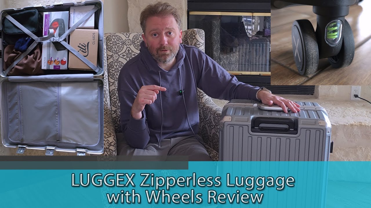 LUGGEX Zipperless Luggage Review: The Best Hardshell Suitcase with ...