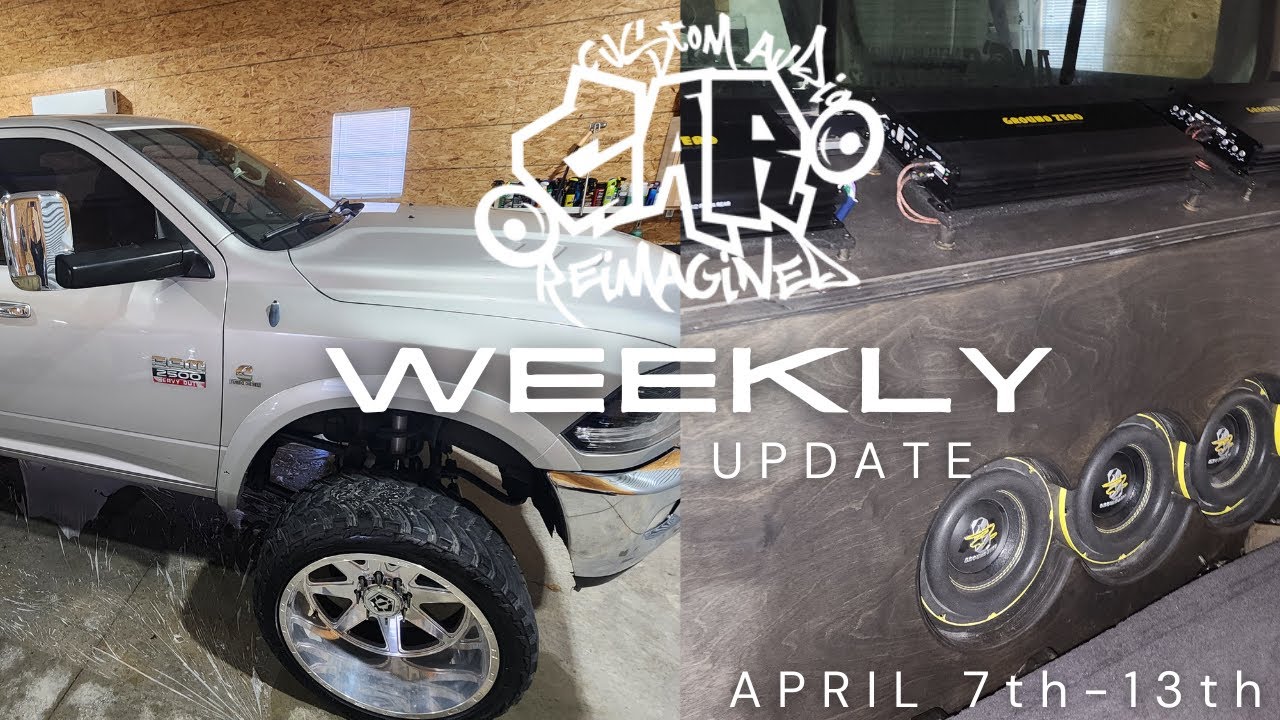 Audio System In 2012 Ram 3500 Mega Cab Is As Big As The Truck!! - YouTube